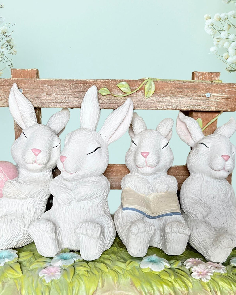 Rabbit Christmas Ornaments | Spring Bunny Decor - The Frosty Nutcracker ...