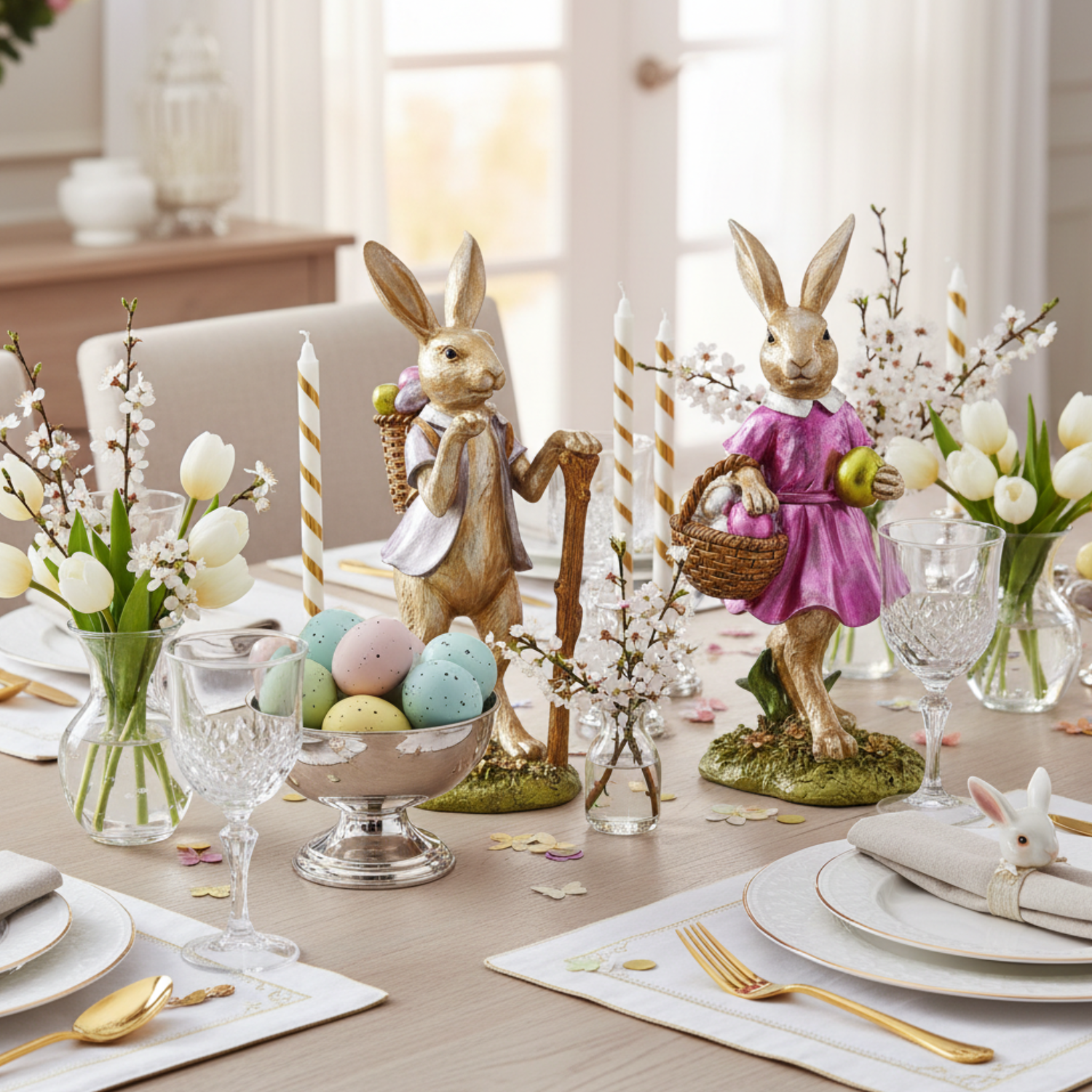 Faux Chocolate Bunnies – The Frosty Nutcracker Holiday Treasures