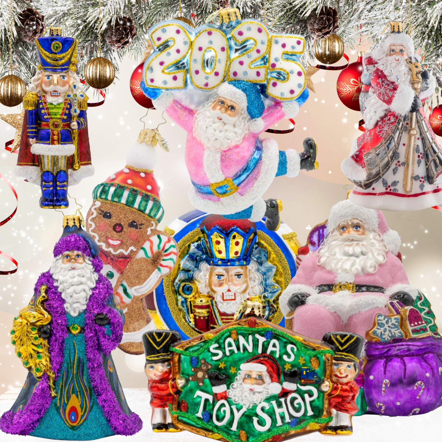 Christopher Radko Collection – The Frosty Nutcracker Holiday Treasures