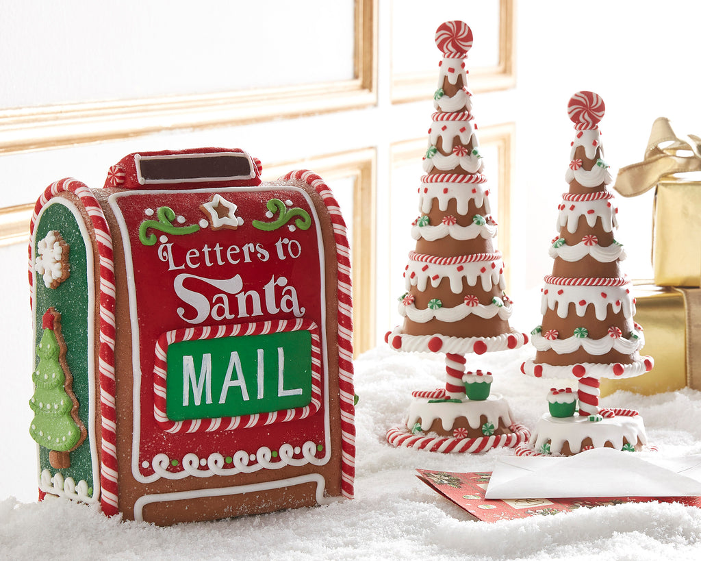 8" Gingerbread Mail Box 4516672 – The Frosty Nutcracker Holiday Treasures