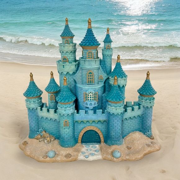 Coastal Bead Blue Sand Castle 29-30000 A Mermaids Tail – The Frosty ...