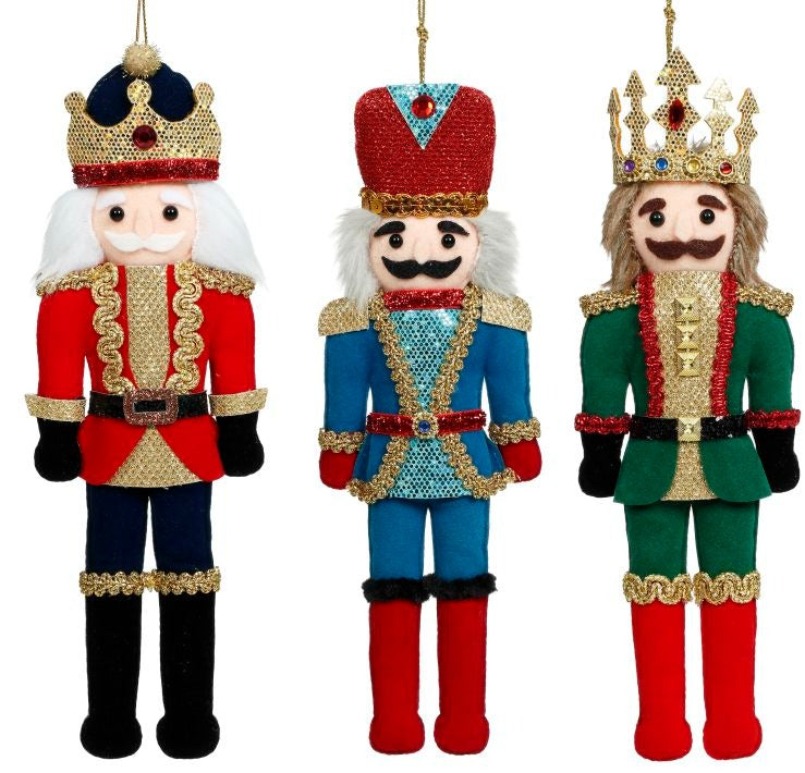 Felt Nutcracker Ornament Set 36-54402 – The Frosty Nutcracker Holiday ...