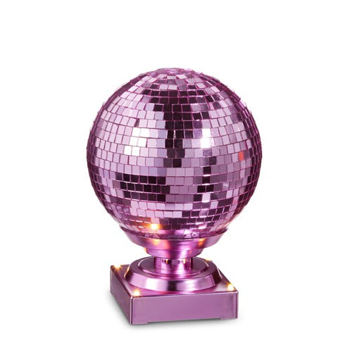 Bedazzled Animated Spinning Pink Disco Ball 4416382 – The Frosty ...