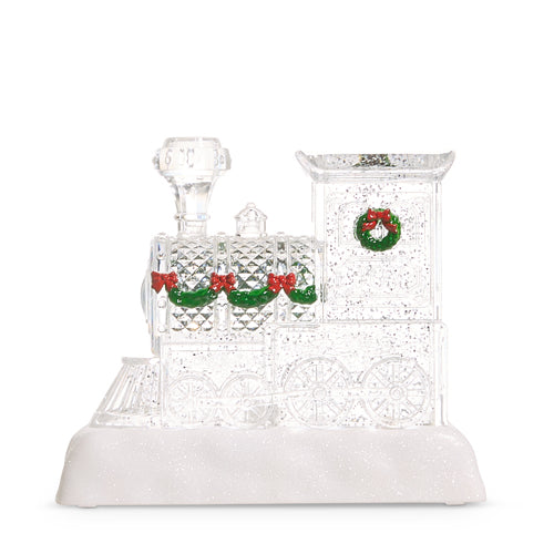 Lighted Swirling Glitter Water Train 4519195 – The Frosty Nutcracker ...