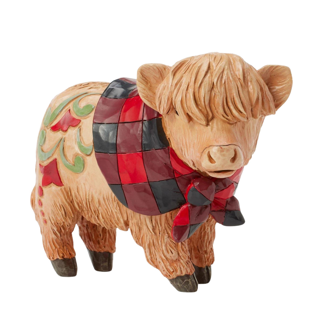 Heartwood Creek "Moo-ti-ful Christmas" Highland Glen Highland Calf Cow ...