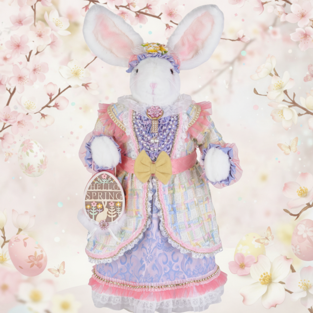 Lighted Willow Bunny SP069 – The Frosty Nutcracker Holiday Treasures