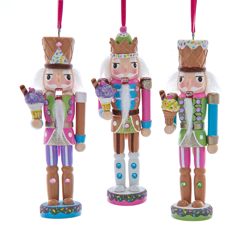 Ice Cream Nutcracker Ornament Set F2362 – The Frosty Nutcracker Holiday ...