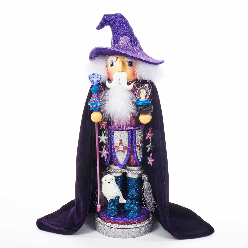 18" Hollywood Nutcrackers™ Purple Mythical Wizard Nutcracker – The ...