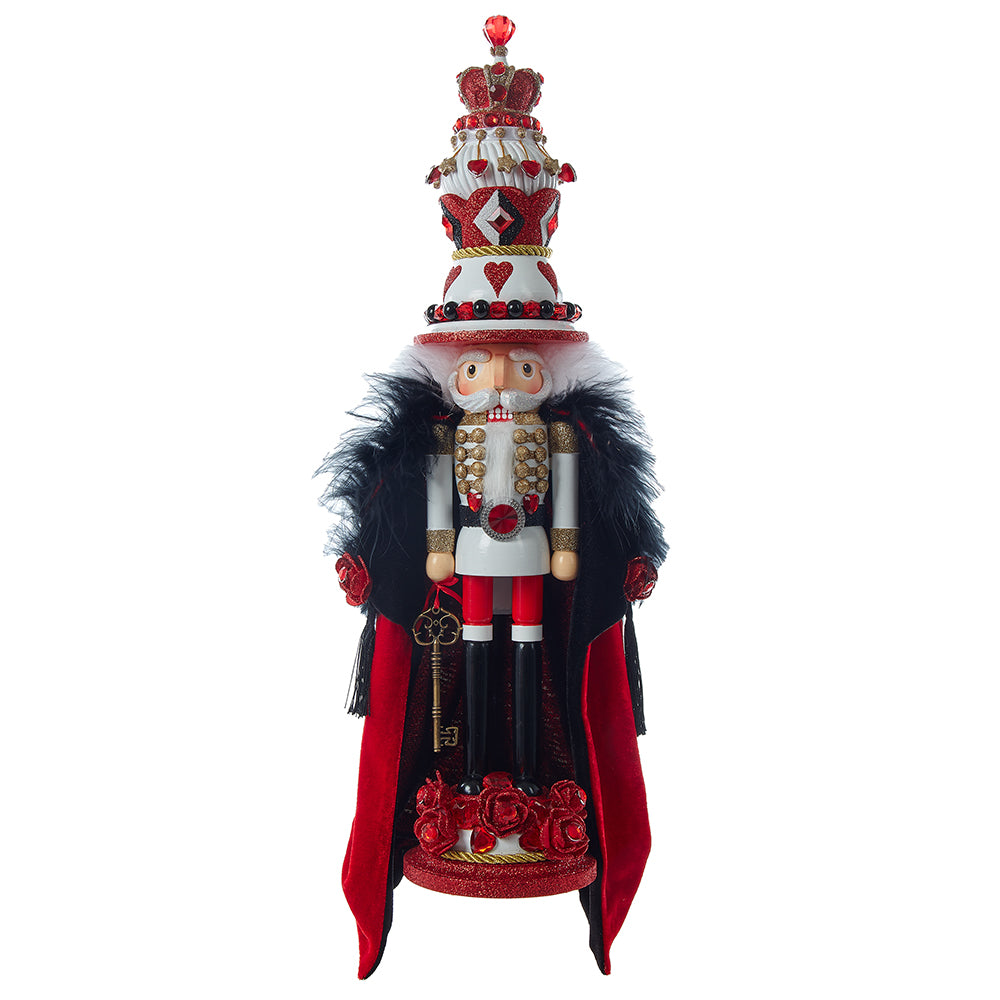 Alice in Wonderland 18.8" Hollywood Nutcrackers™ King of Hearts Nutcra