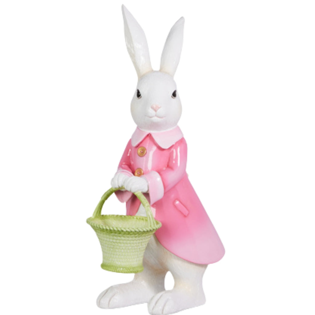 RAZ Easter 15.5" Bunny in Pink Jacket 4510274 – The Frosty Nutcracker ...